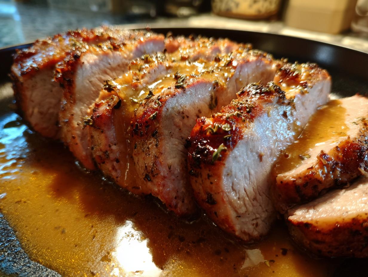 Amazing 145° pork loin roast secrets