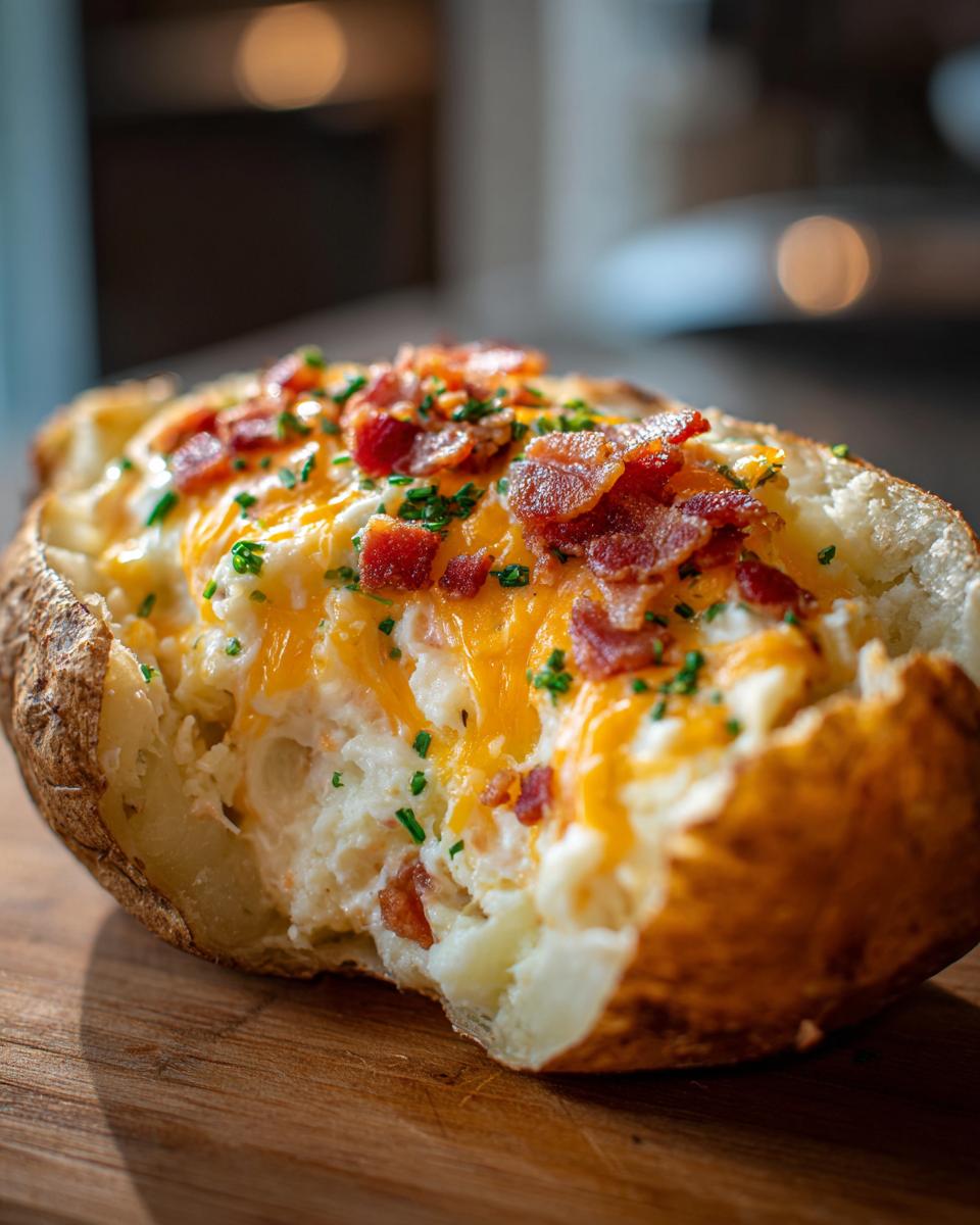Glorious Twice baked potatoes: 1 amazing bite